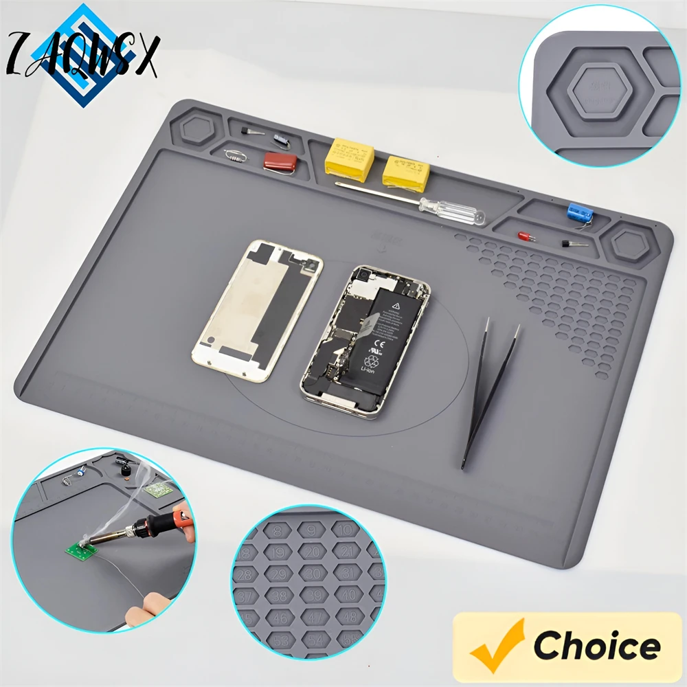 Heat-Insulation-Working-Mat-Heat-resistant-Soldering-Station-Repair ...