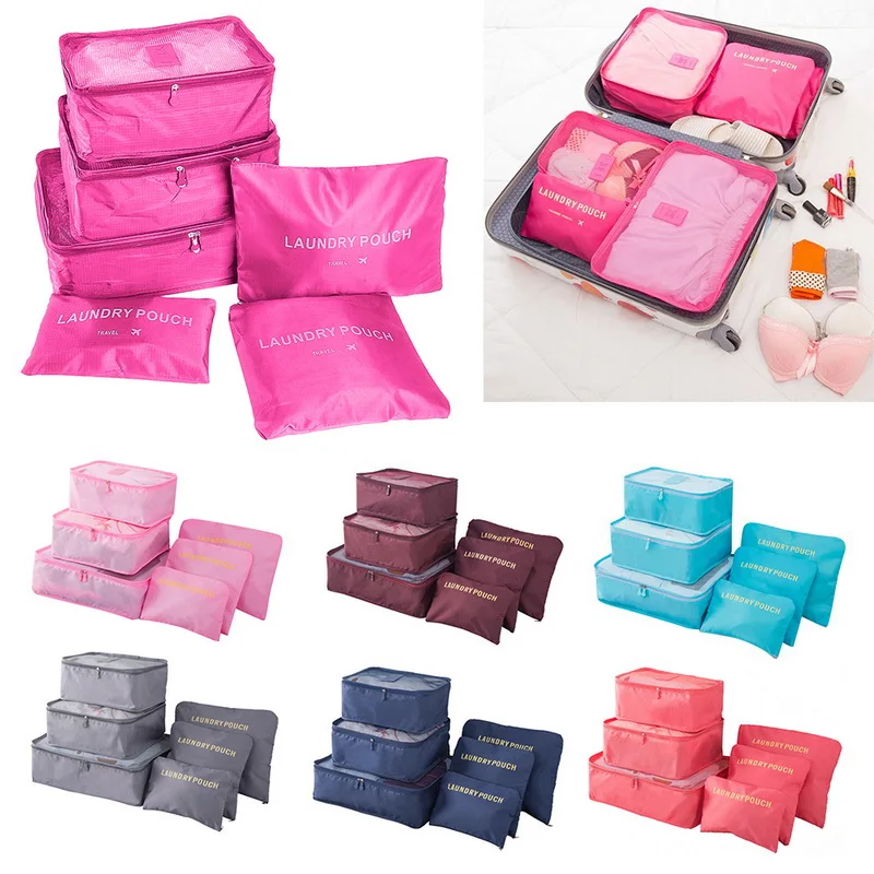 Travel-Storage-Bag-Set-Organizador-De-Roupas-Bolsa-De-Mala-De-Guarda ...
