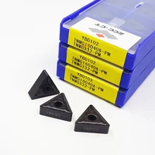 ZCCCT Original TNMG160408 TNMG 160408 Finishing Medium Roughing Turning Carbide Inserts Cutting ...