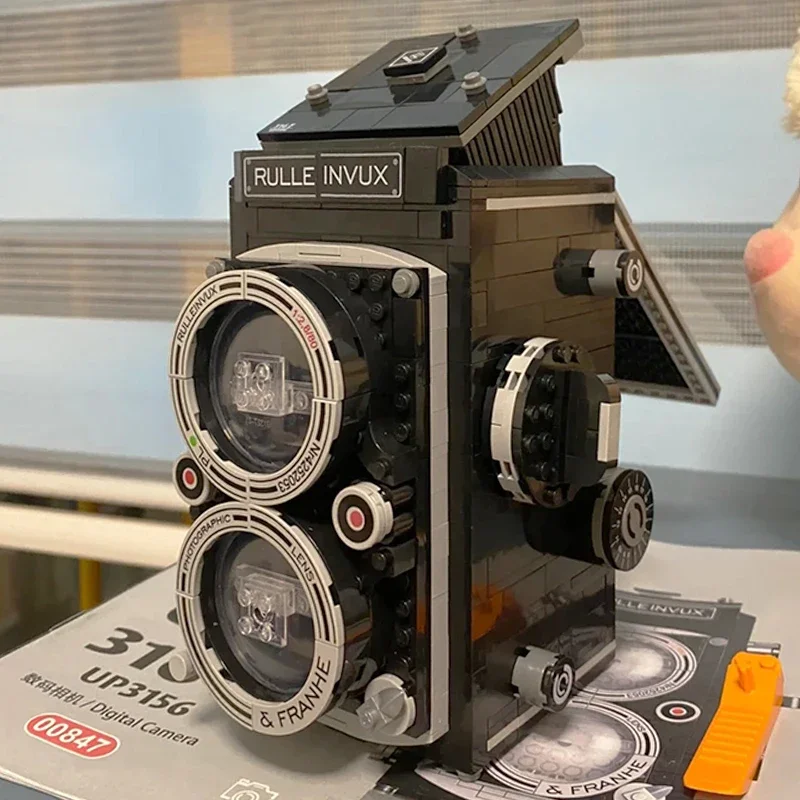 Modelo-3d-diy-mini-blocos-de-tijolos-constru-o-retro-digital-slr-c-mera ...