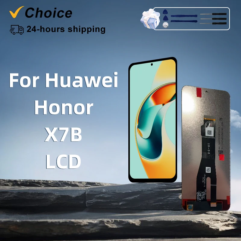 6.8“ IPS For Honor X7b LCD Display Screen Touch Panel Digitizer ...