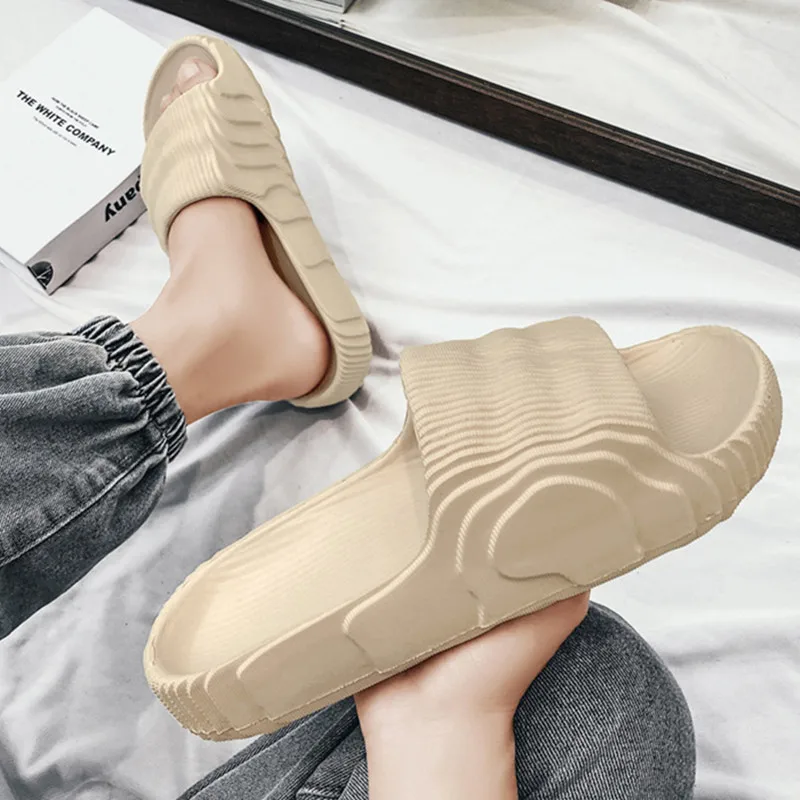 Summer EVA Slippers for Women Men Fashion Beach Sandals Soft Sole ...