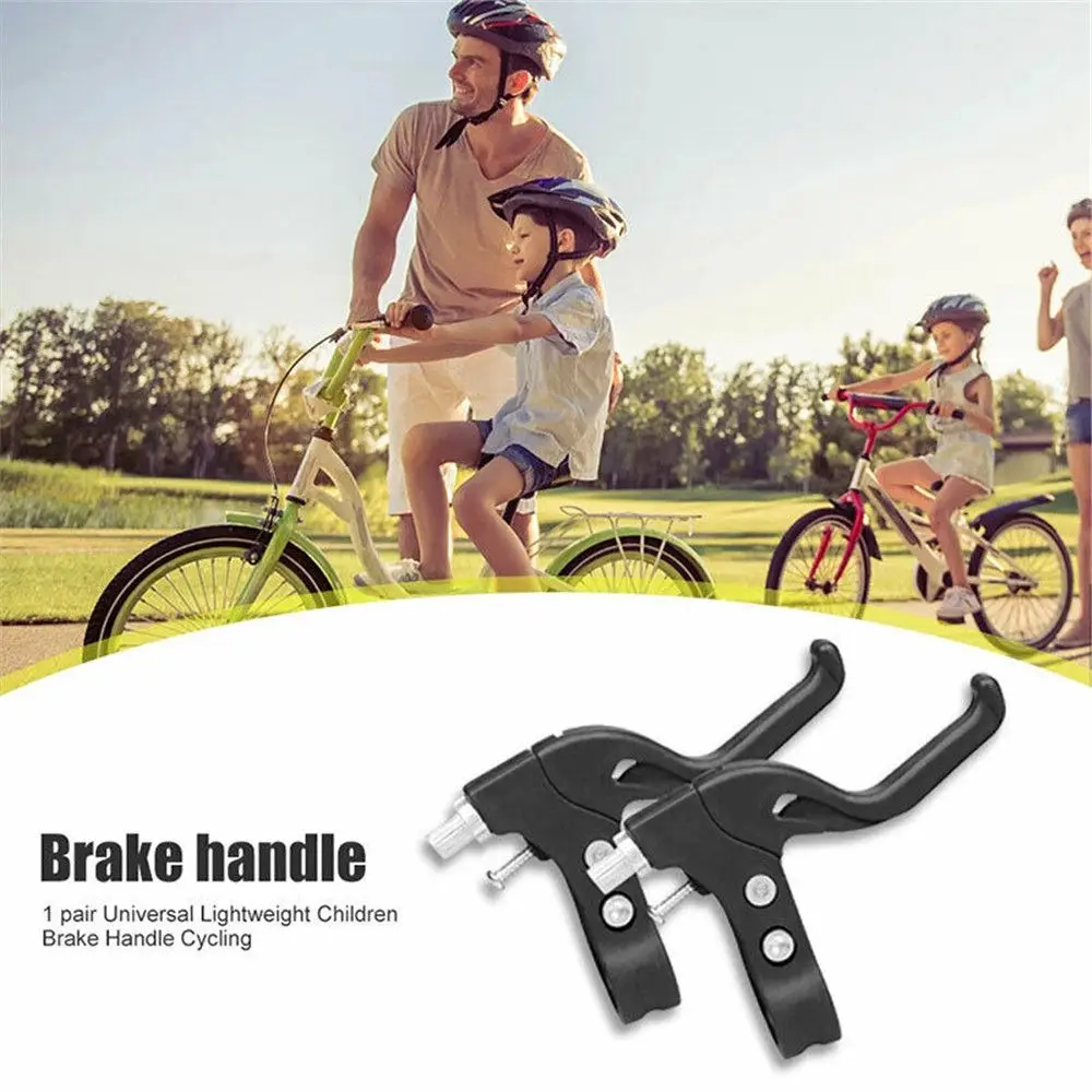 1 Pair Kids Bike Brake Levers Bicycle MTB BMX Mountain Road Handle Hand ...