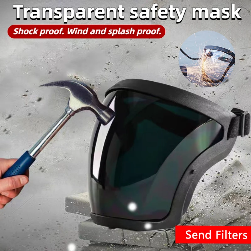 Protective Full Face Safety Shield | Full Face Head Mask Protector ...