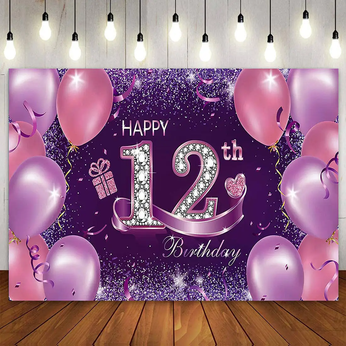 Happy 12th Birthday Girl Banner Sales Stores | www.pinnaxis.com
