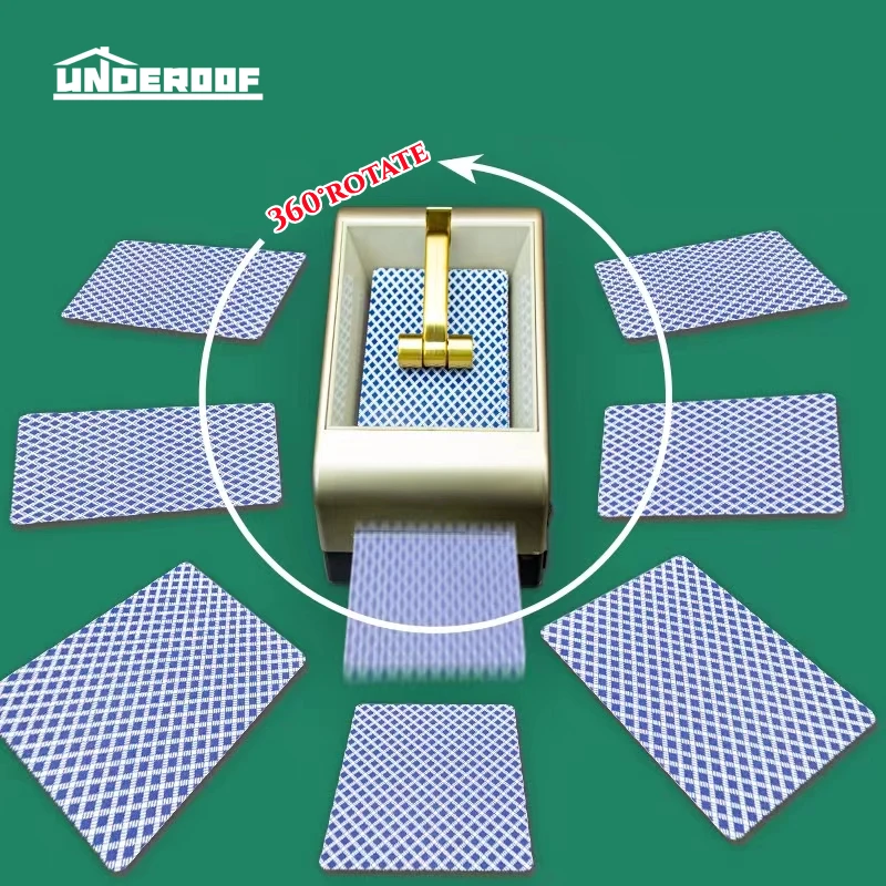 UNDEROOF-Automatic-Card-Dealer-Machine-Smart-Card-Dealer-360-Rotating ...