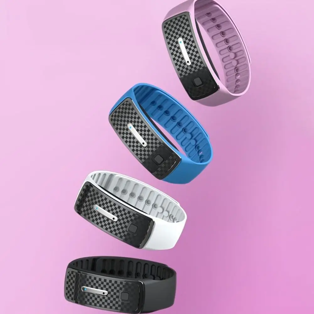 Health-Heart-Rate-Fitness-Pedometer-Ultrasonic-Bracelet-Smart ...