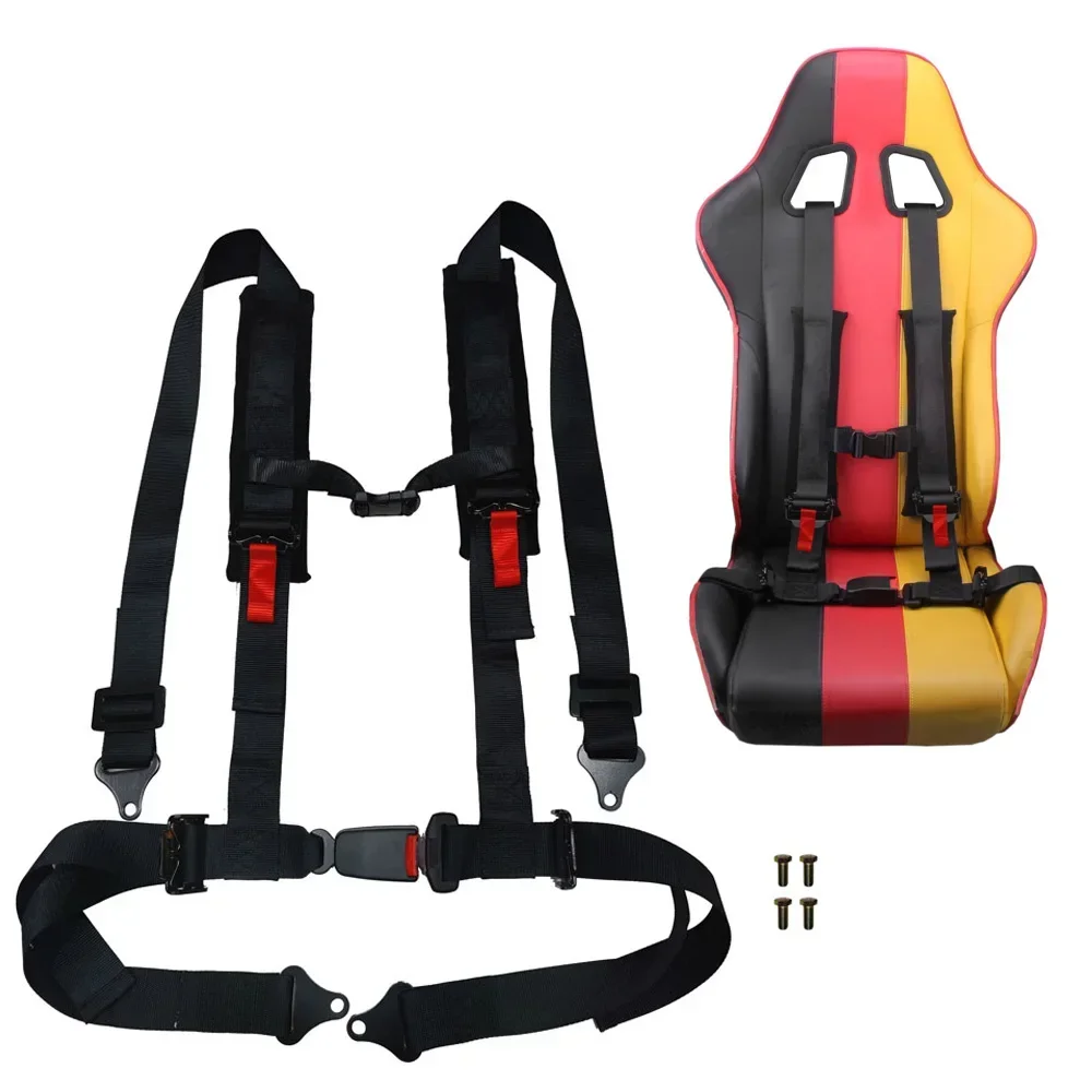 Racing Harness Buckle Spocoro 4-Point Racing Safety Harness With 2 ...
