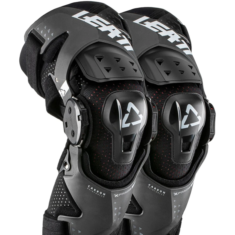 Motocross-mechanical-leg-knee-pads-metal-adjustable-hinge-anti-fall ...