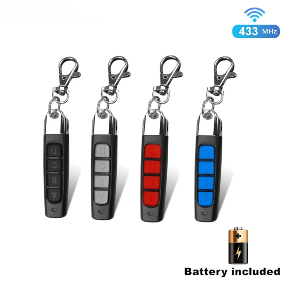 Cloning Code Car Key 433MHZ Remote Control Garage Gate Door Opener ...
