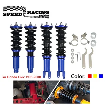 Adjustable Coilovers Height Spring Shocks Struts Absorber Suspension ...