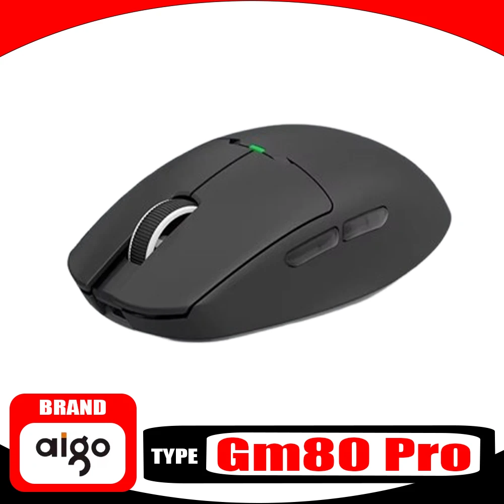 Aigo-Gm80-Pro-Wireless-Mouse-Three-Mode-Paw3395-3311-Sensor-Ergonomics ...