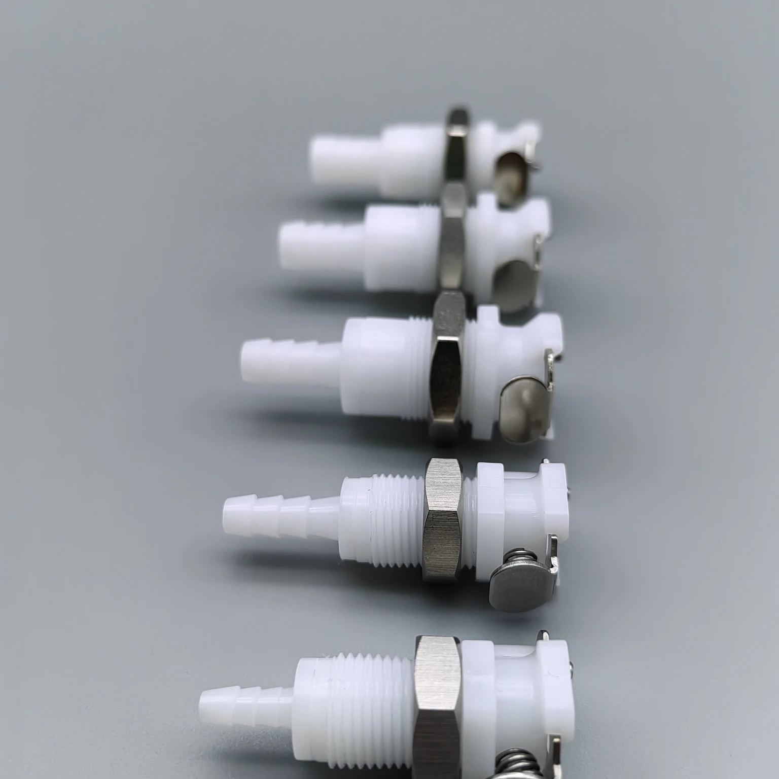 POM-Medical-Panel-Mount-Female-Quick-Disconnect-Coupling-Hose-Barb-Air ...