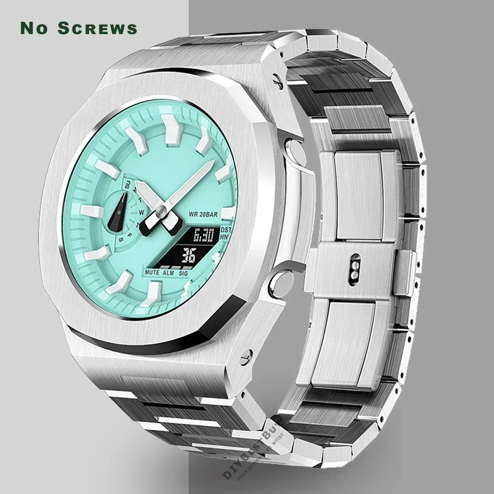 Para-Casioak-GA2100-gab2100-Kit-de-modificaci-n-estilo-Nautilus-para ...