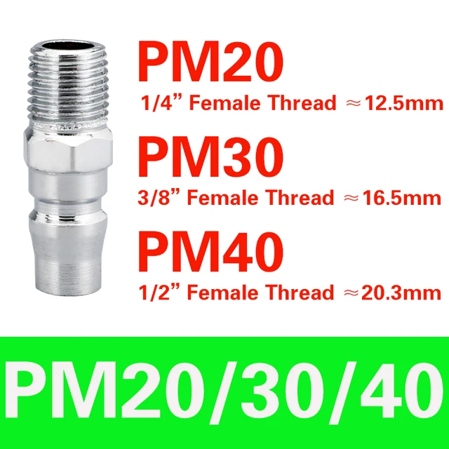 Pneumatic Fittings C Type Hose Quick Connector High Pressure Coupler ...