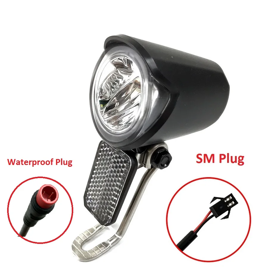 E-Bike-Led-Headlight-6V-12V-24V-36V-48V-60V-Bicycle-Light-Waterproof ...