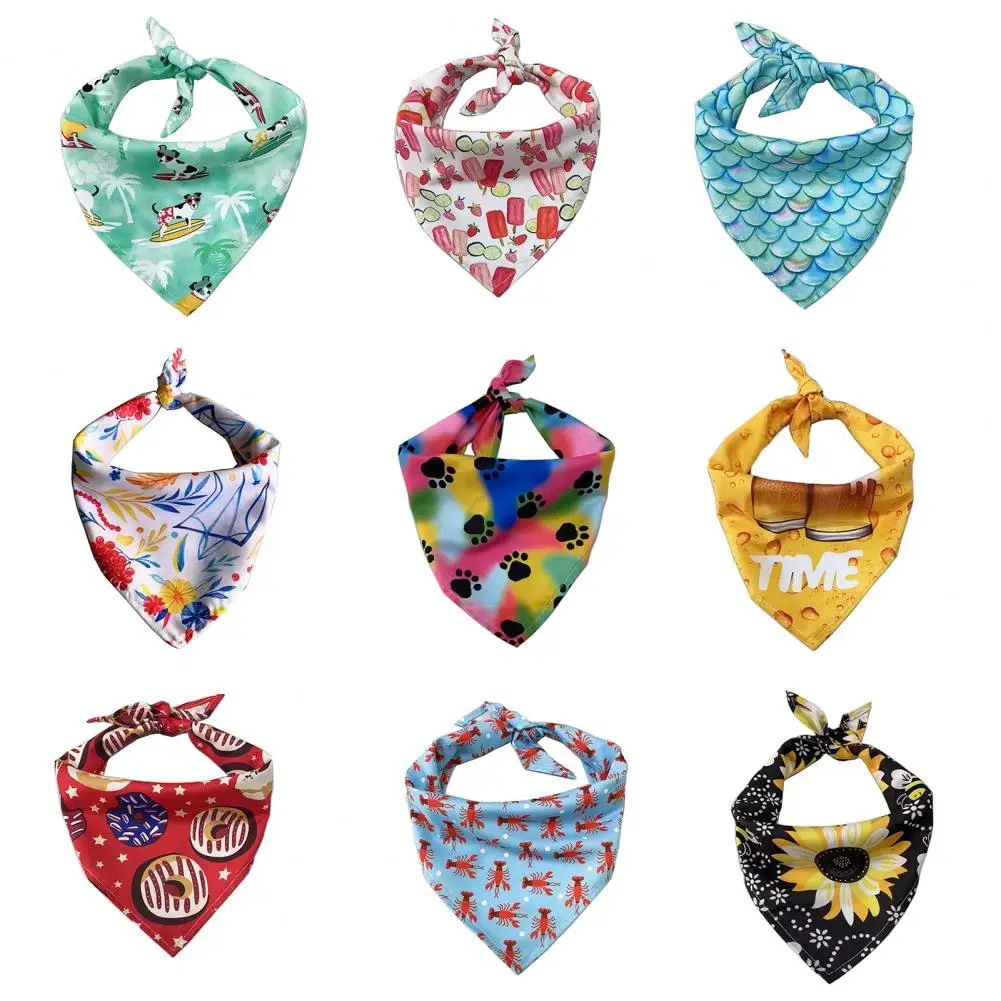 Pet-Bibs-Adjustable-Puppy-Cat-Neck-Scarf-Pet-Saliva-Towel-Triangle-Bib ...