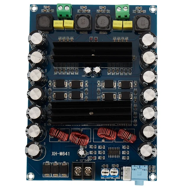 XH-M641 TPA3116D2 DC12V 24V 150W X 2 Audio Digital High Power 2 ...