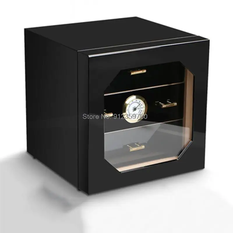 Humidor-President-s-Three-layer-Cedar-Wood-Humidor-Cigar-Humidor-Piano ...