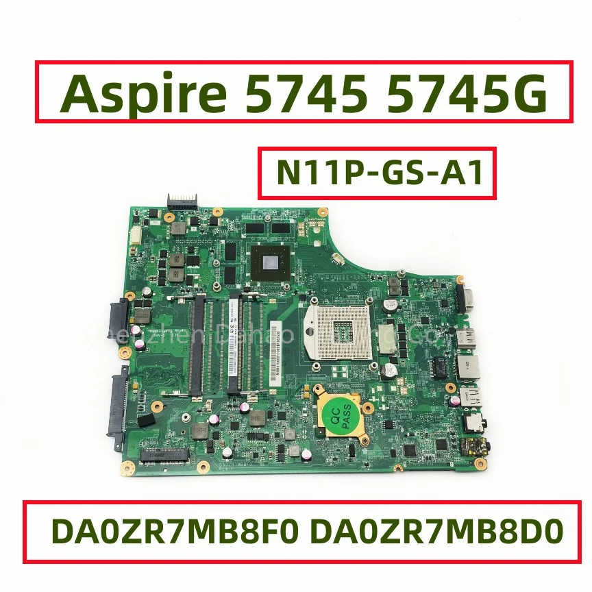 DA0ZR7MB8F0 DA0ZR7MB8D0 NBR0106001 For Acer Aspire 5745 5745G Laptop ...
