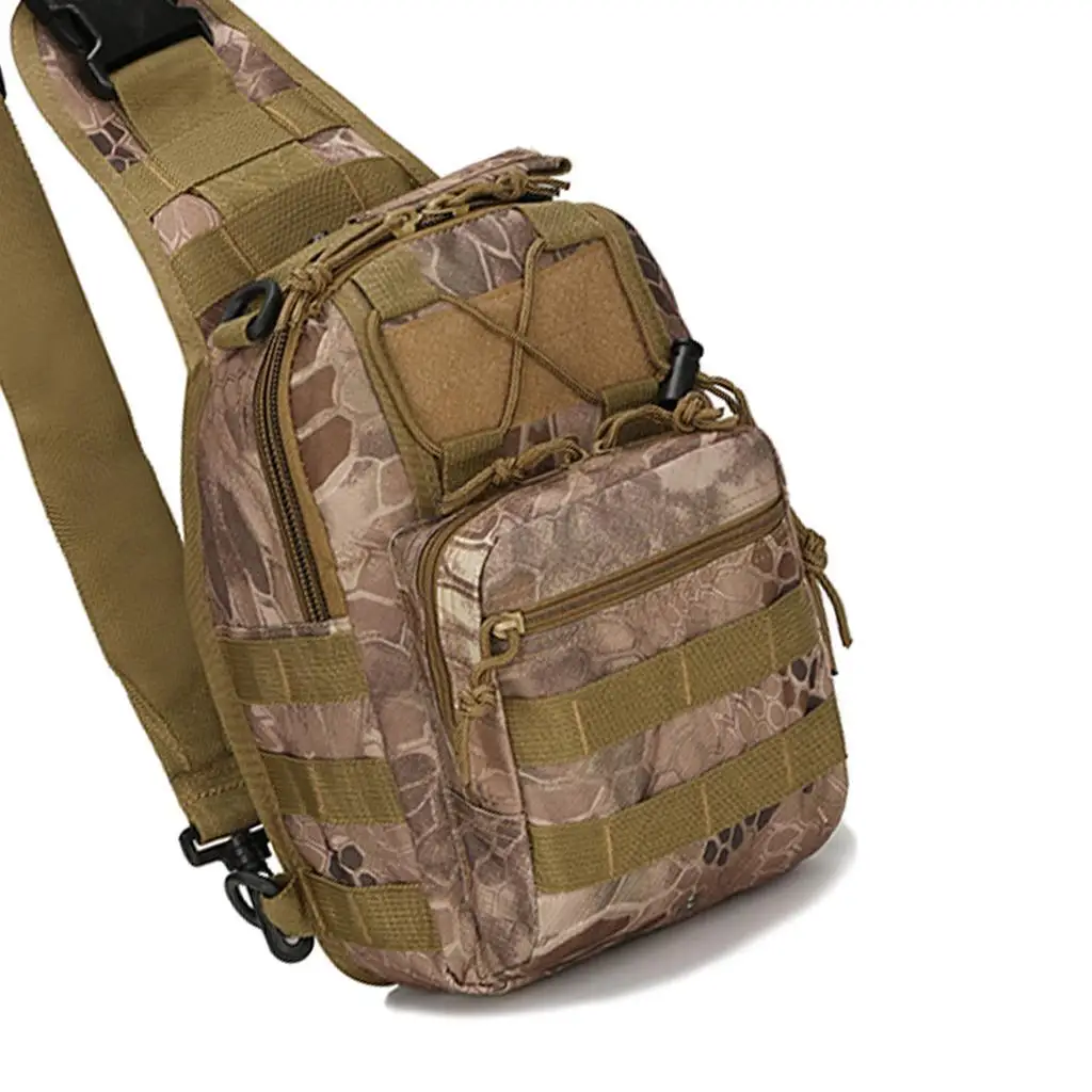 Men-Tactical-Shoulder-Bag-Sling-Chest-Bag-Outdoor-Army-Green-Pythons ...