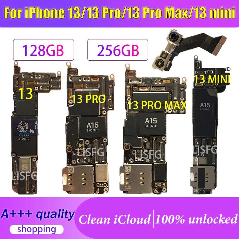 128GB-256GB-For-iPhone-13-13-MINI-13-Pro-13-Pro-Max-Motherboard-Logic ...