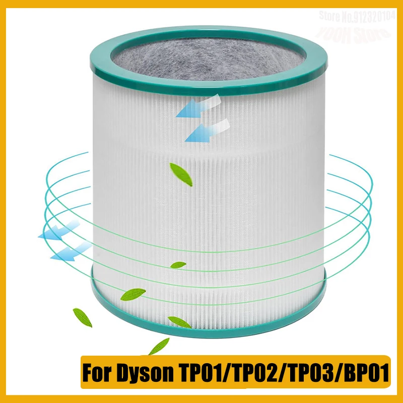 Compatibl HEPA Replacement Air Filter for Dyson TP01,TP02,TP03,BP01 ...
