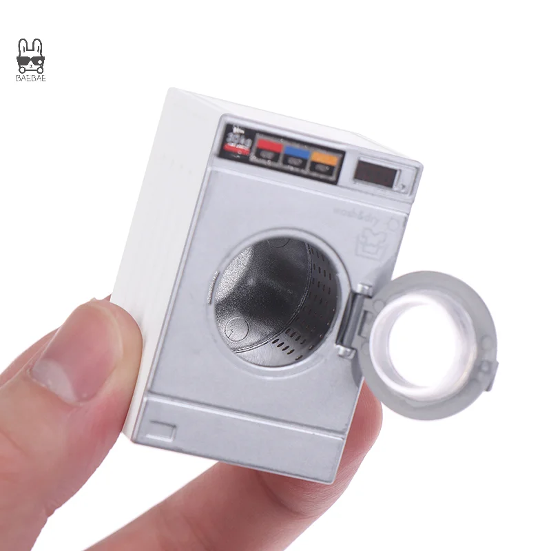 1-12-Dollhouse-Miniature-Washing-Machine-Drum-Washer-Home-Appliance ...