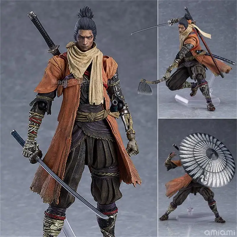 Anime-Figma-483-DX-Game-SEKIRO-Figure-Shadows-Die-Twice-Action-Figures ...