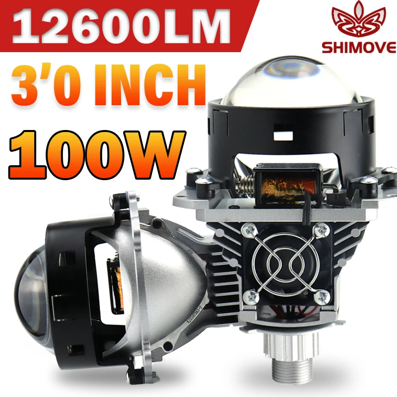 3 Inch LED car lens headlights H7 H8 H11 H1 9005 9006 projector lens ...