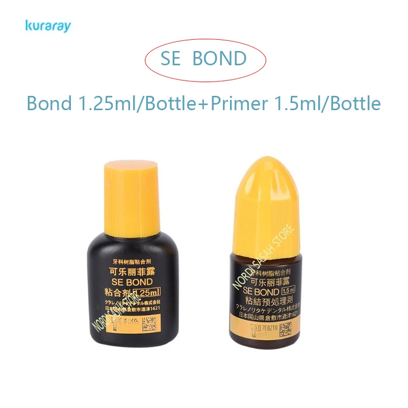 1.25ml Bond+1.5ml Primer Kuraray CLEARFIL SE Bond Universal Adhesive ...