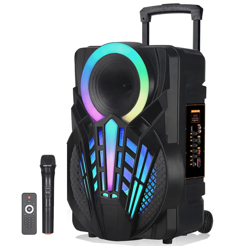 15-Inch-Peak-Power-1800W-Karaoke-Party-Audio-Outdoor-Bluetooth-Speaker-Portable-Wireless-Column ...