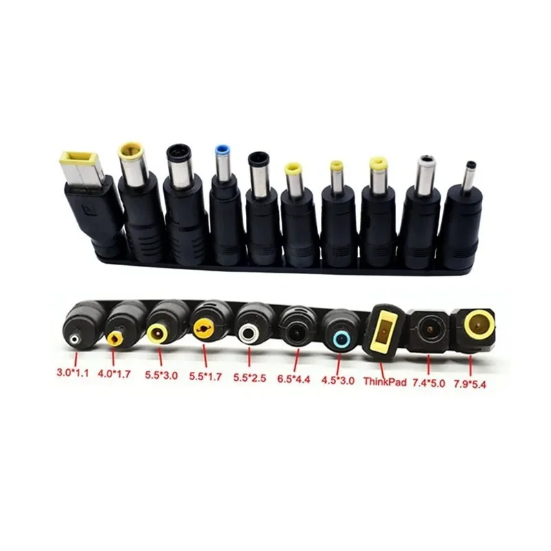 1Set-10Pcs-Universal-for-Notebook-Laptop-DC-Power-Charger-Supply ...