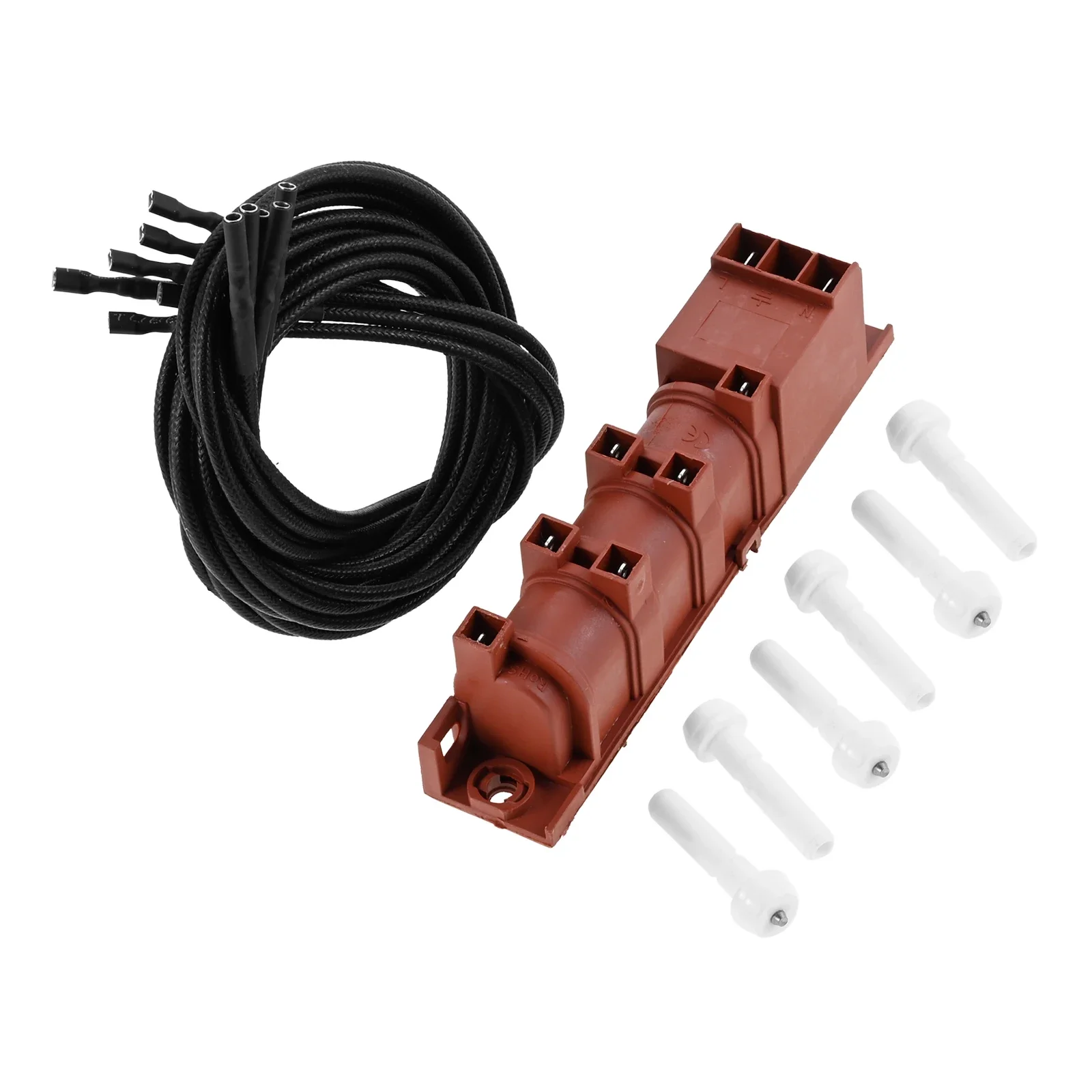 110/120V/240V 6 Exits Igniter with SIX Spark Electrodes and Wires Cable ...