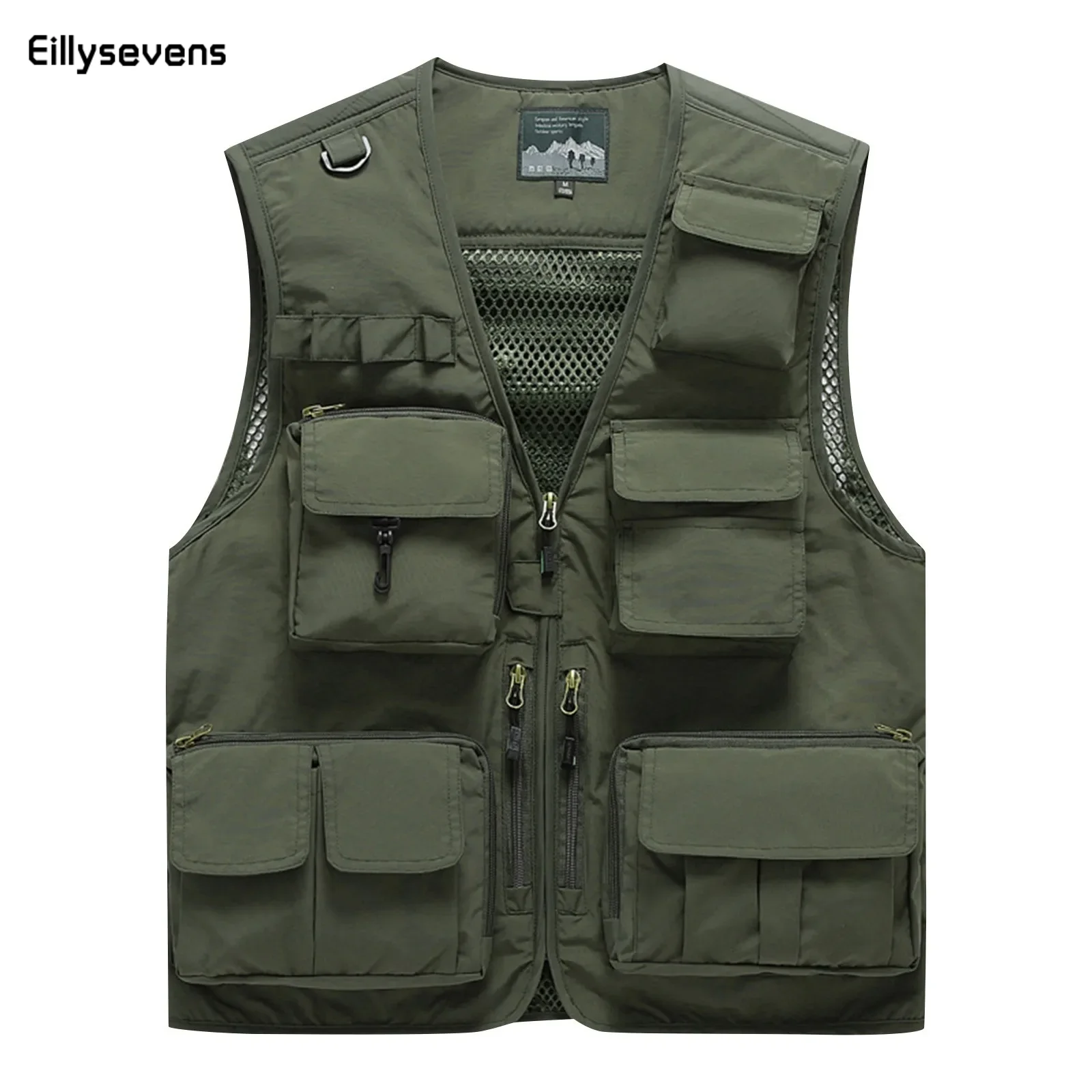 Plus-Size-S-7xl-Men-S-Outdoor-Vest-Hiking-Fishing-Hunting-Orange-Multi ...