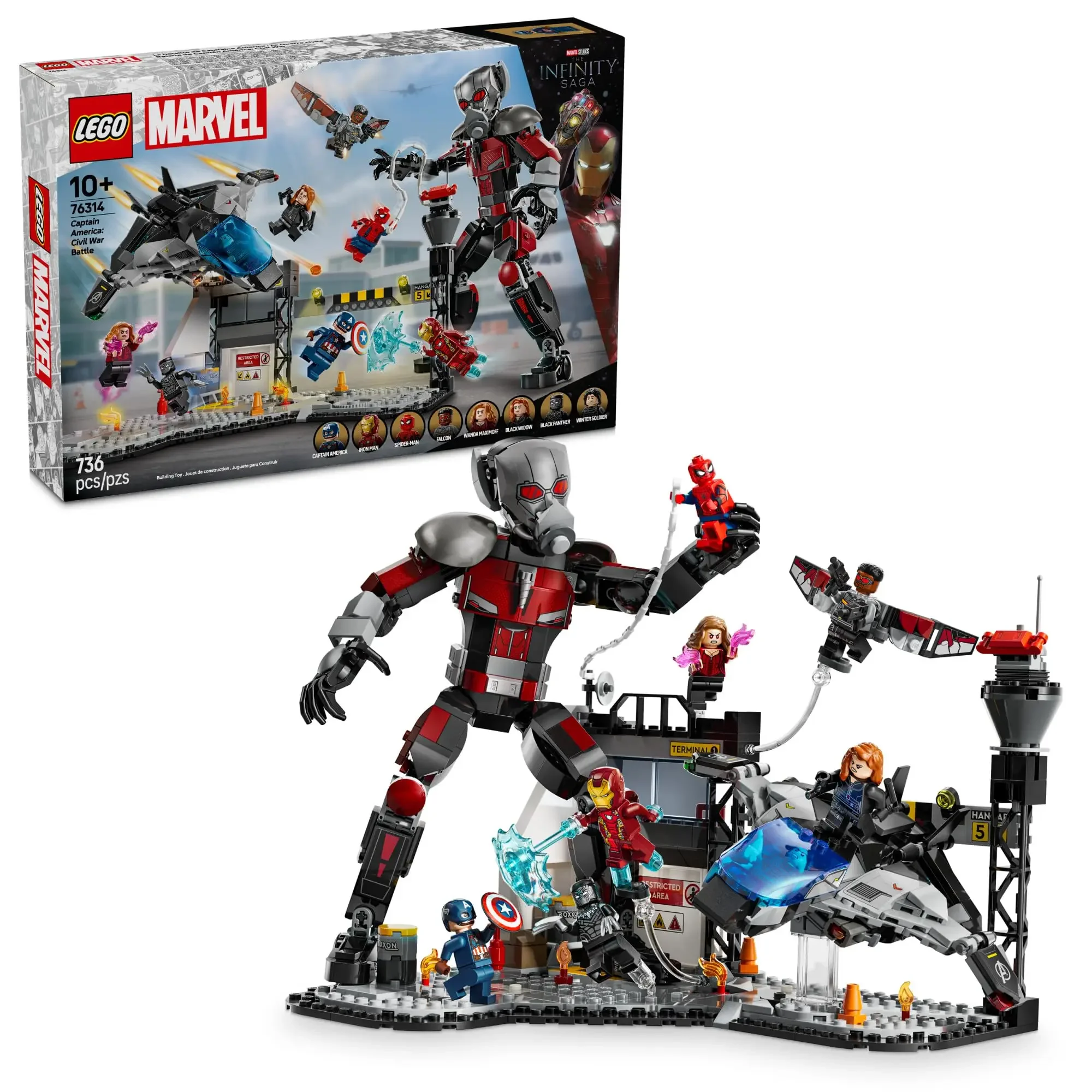 Lego Falcao Maravilha Soldado De Inverno