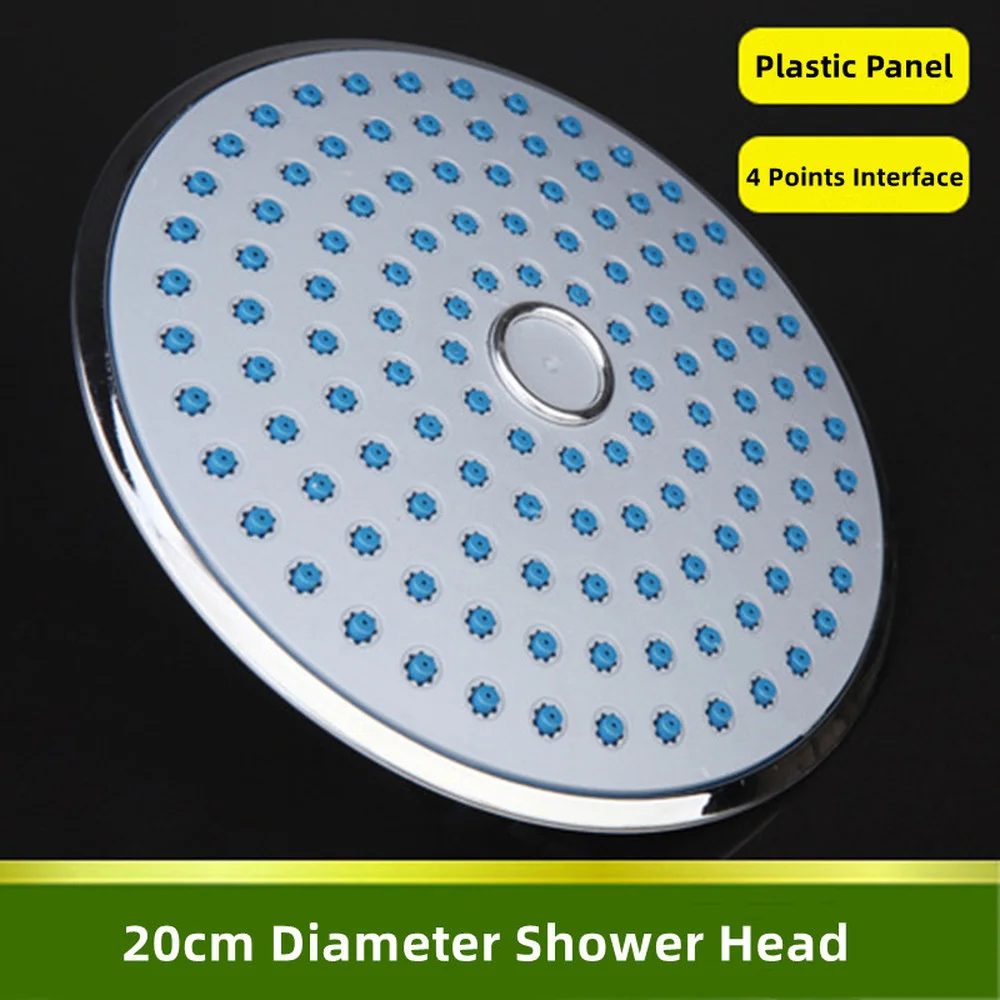 Modern-Minimalist-Style-Round-Plastic-Panel-Shower-Overhead-Raindrop ...