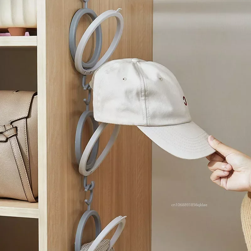 Baseball-Cap-Racks-Hat-Storage-Display-Holder-Door-Closet-Clothes-Scarf-Towel-Round-Storage ...