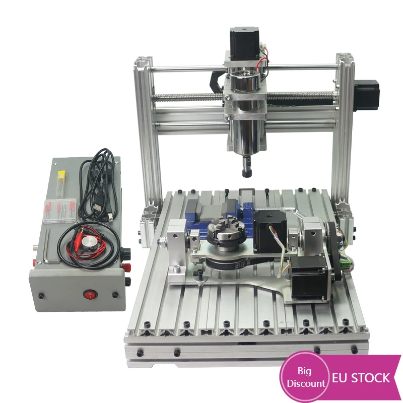 CNC 3040 mach3 control DIY 5 ejes CNC máquina con ER11 Pcb Pvc ...