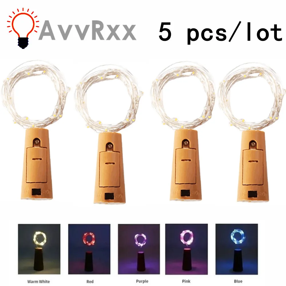 5pcs-lot-1m-2m-3m-Cork-Lights-for-Wedding-Battery-Wine-Bottle-Lights ...