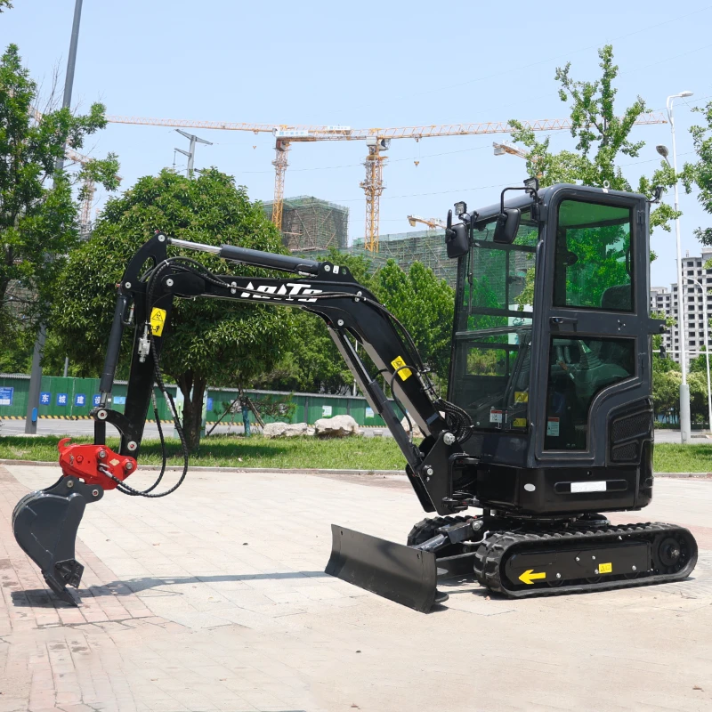 2Ton Mini Crawler Excavator Machines Garden Excavator for Home Use ...