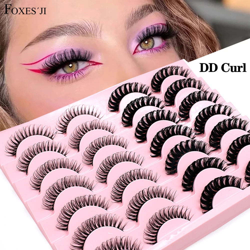 FOXESJI-Russian-Strip-Lashes-DD-Curl-Soft-Wispy-Cross-Full-False ...