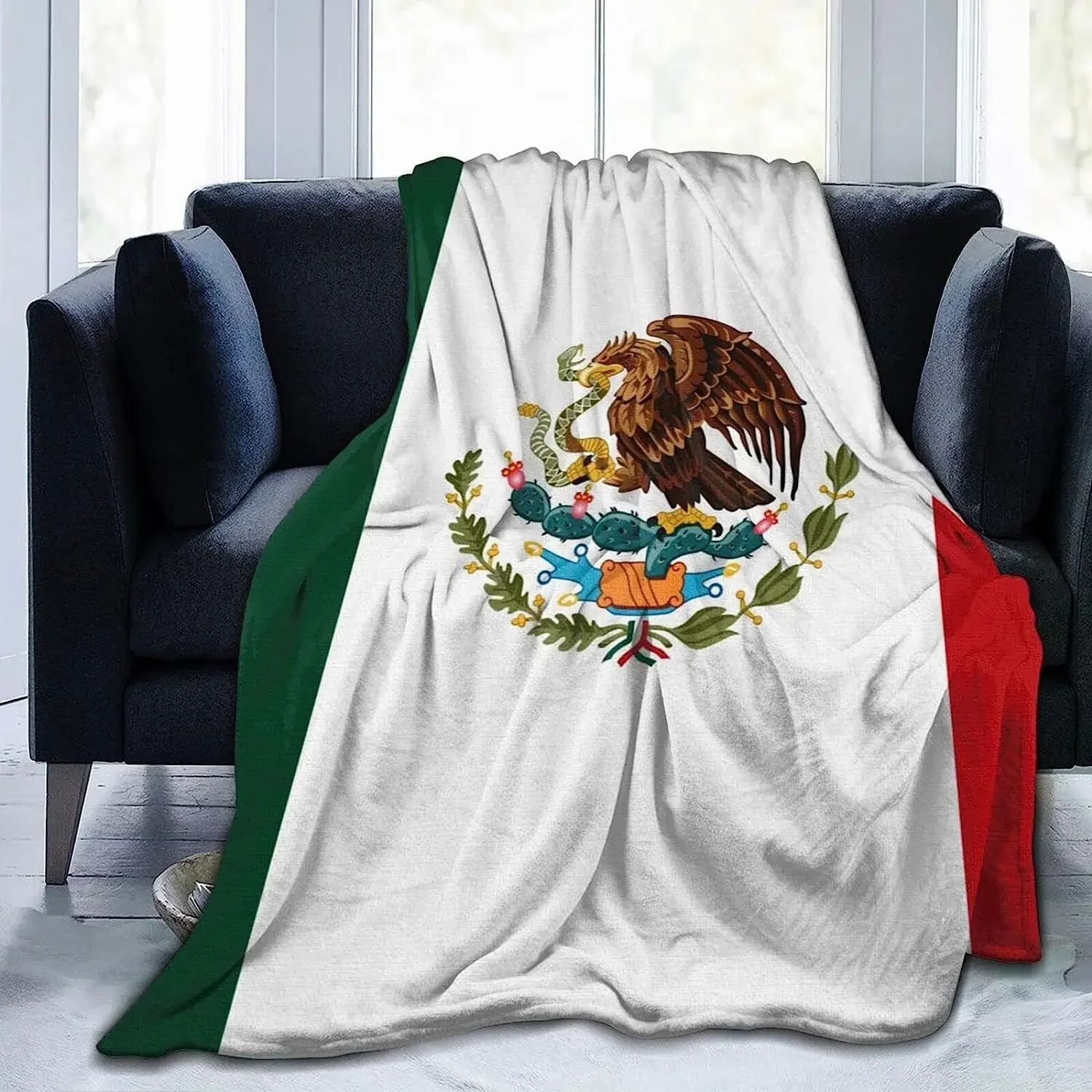 Manta-suave-con-bandera-de-M-xico-para-adultos-y-hombres-y-mujeres ...