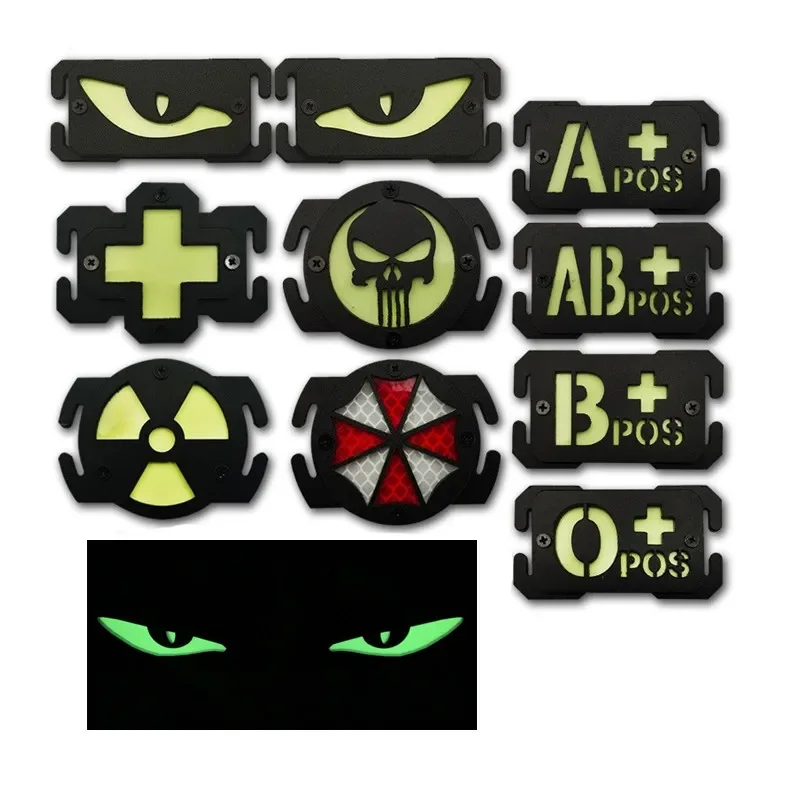 Tactical Light Marker Glow In Dark Patch Safety Signal Luminous ...