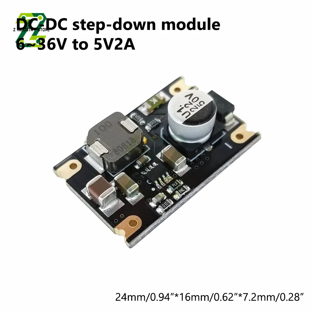 12V-24V-36V-To-5V-2A-Voltage-regulator-Step-down-Power-Supply-Module ...