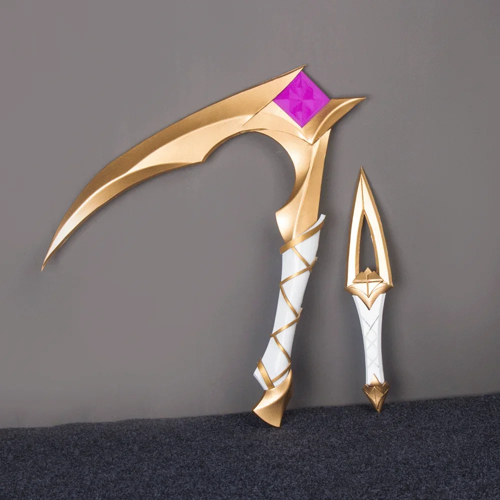 LOL-KDA-Akali-Sword-Weapons-Cosplay-Costume-Props-Accessories-Sickle ...