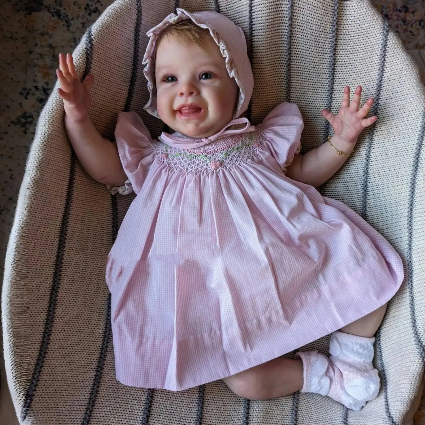 50CM-Lovely-Harper-Reborn-Baby-Dolls-Handmade-Painted-Realistic-Soft ...