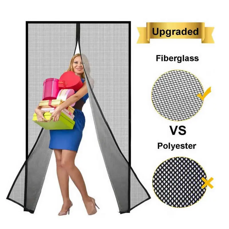Glass-Fiber-mosquito-net-with-magnet-Reinforced-Summer-Insect-screen ...