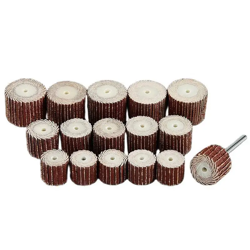 10Pcs-Abrasive-Flap-Wheel-Sander-Polishing-Grinding-Accessories-Tool ...