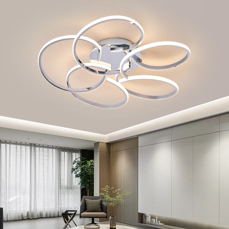 Smart-Home-Alexa-Modern-led-ceiling-lights-for-Living-Room-Bedroom ...